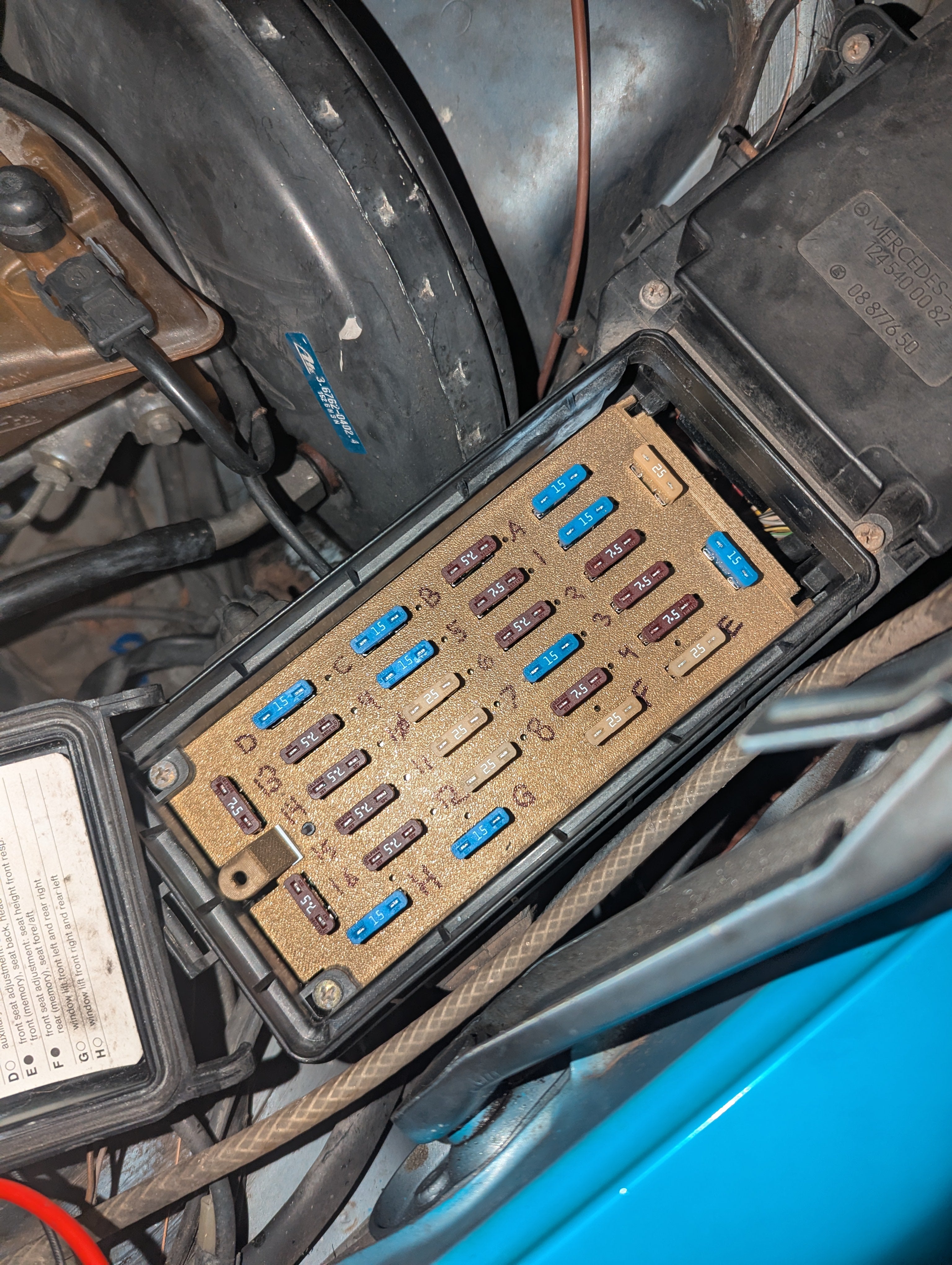 PRE-ORDER - Mercedes W124 Blade Fuse Box Upgrade Kit – Holy Grail Labs